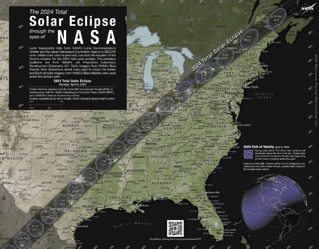 April 8 North American Solar Eclipse: NASA Announces Comprehensive ...