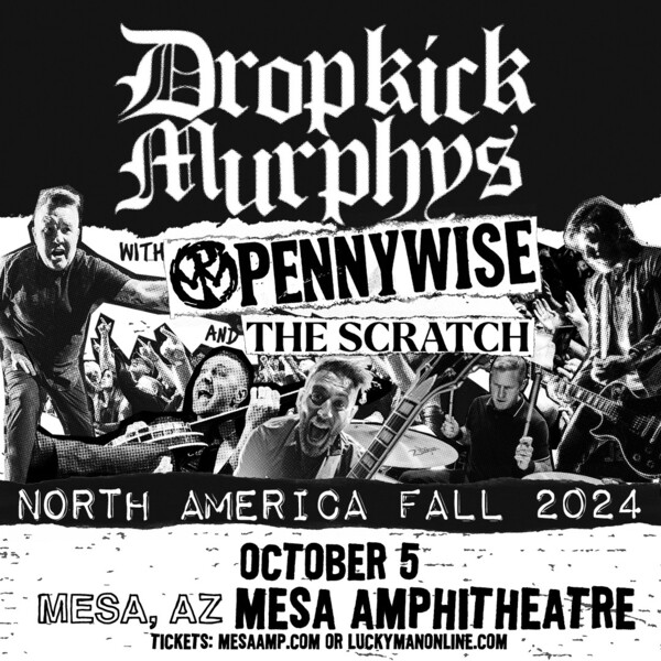 Dropkick Murphys w/Pennywise North America Fall Tour – ROCK 102.1 KFMA