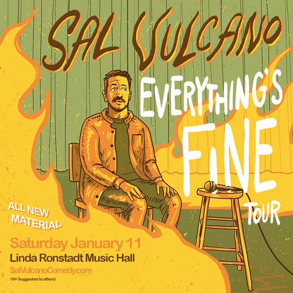 Sal Vulcano: Everything’s Fine Tour – 96.1 KLPX