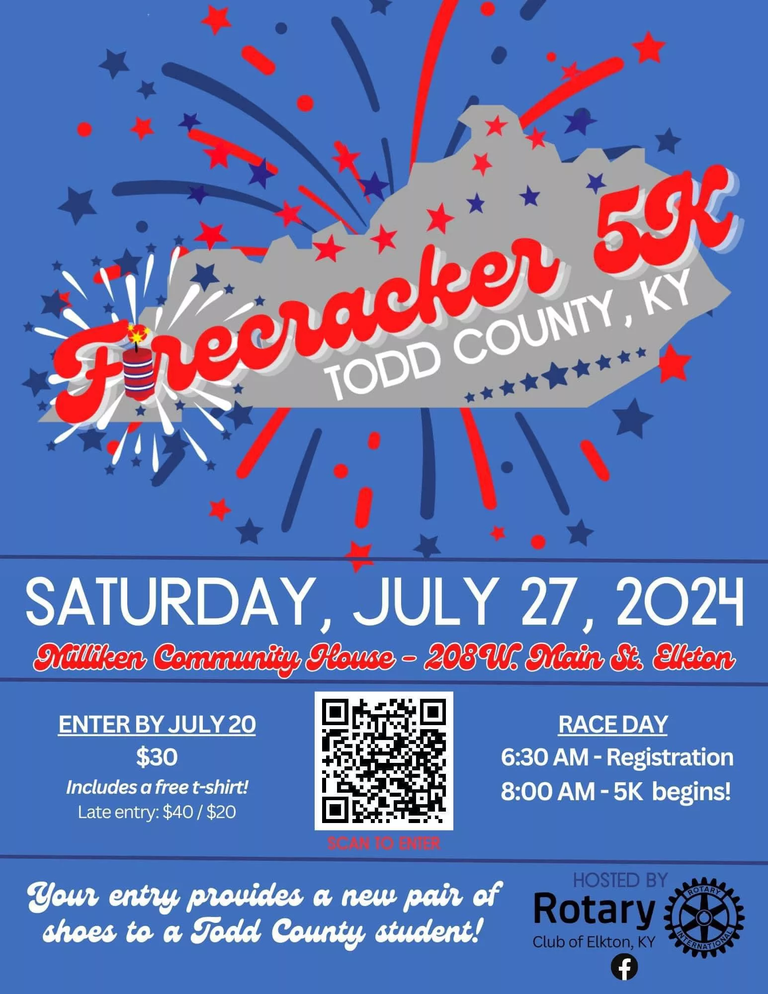 Elkton Rotary's Firecracker 5k Still Accepting Participants | WEKT ... Elkton Rotary's Firecracker 5k Still Accepting Participants | WEKT ...