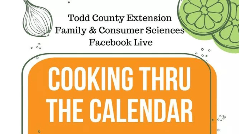 Todd County Extension Office Launches 2026 Cooking Calendar And Program ...