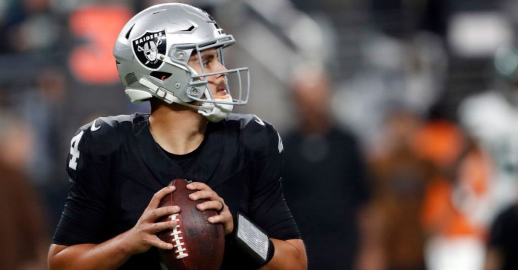 Las Vegas Raiders' Rookie QB Aidan O'Connell Relies on Faith in God for ...