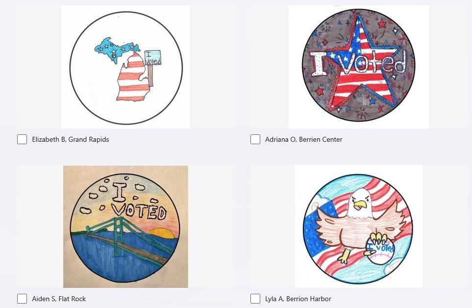Secretary of State's 'I Voted' sticker design contest now on | Moody on ...