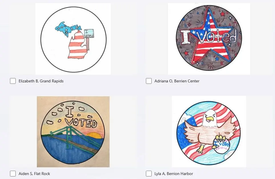 Secretary of State's 'I Voted' sticker design contest now on | Moody on ...