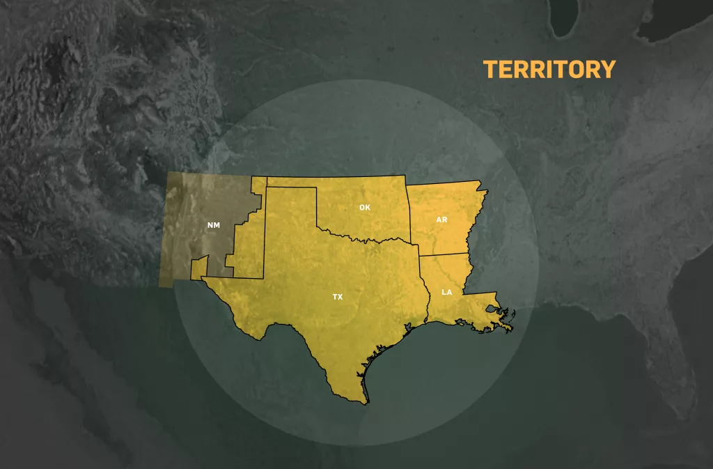 Territory Map | Space City Home Network