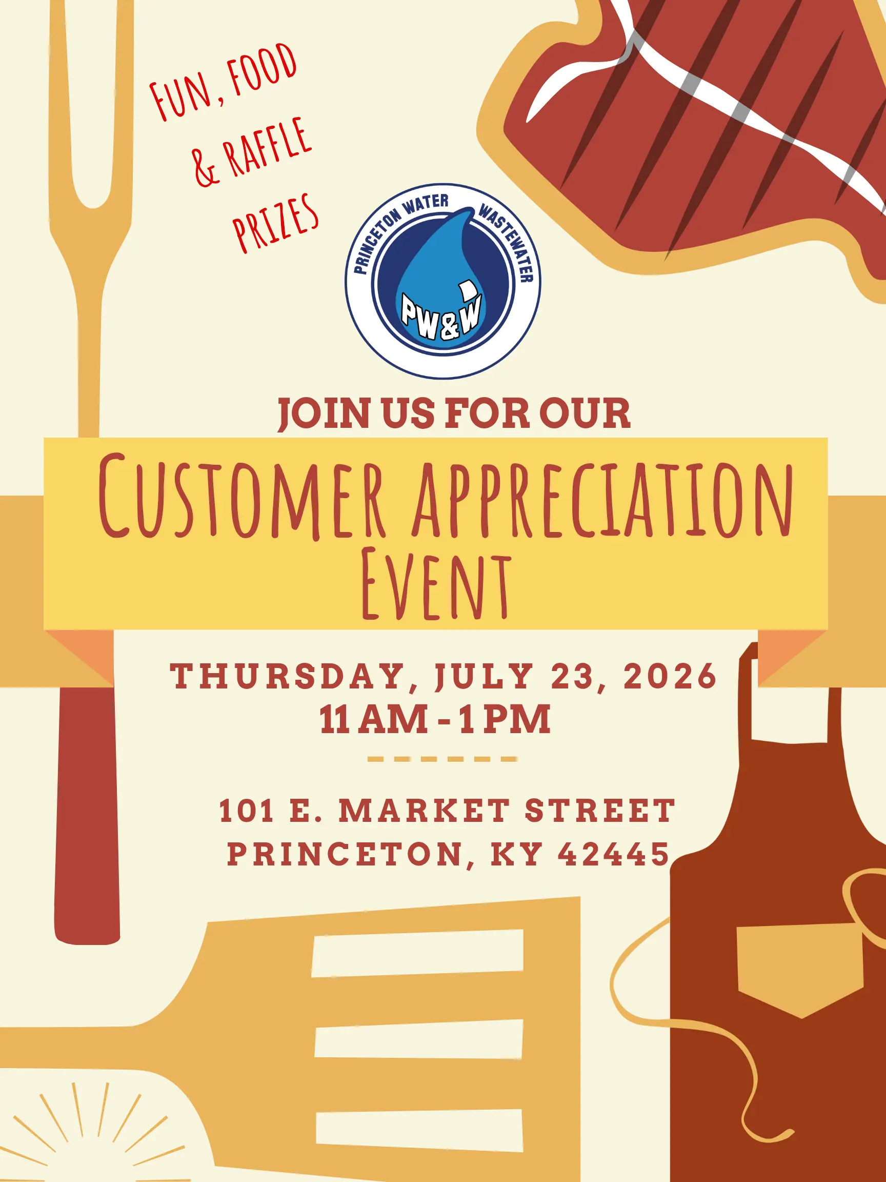 Princeton Water and WW Customer Appreciation – WPKY