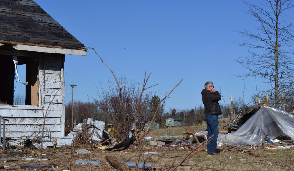 Agriculture Commissioner Surveys UK Reseach Center Damage | WHVO