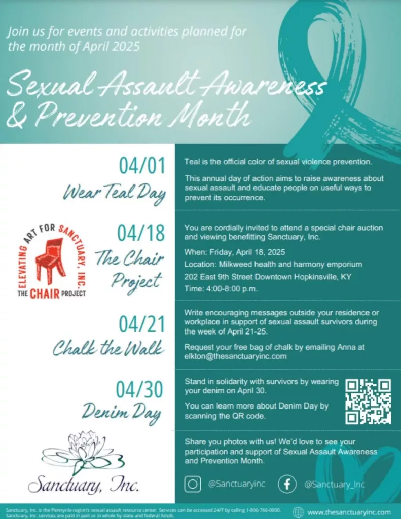 Sexual Assault Awareness and Prevention Month – WHVO