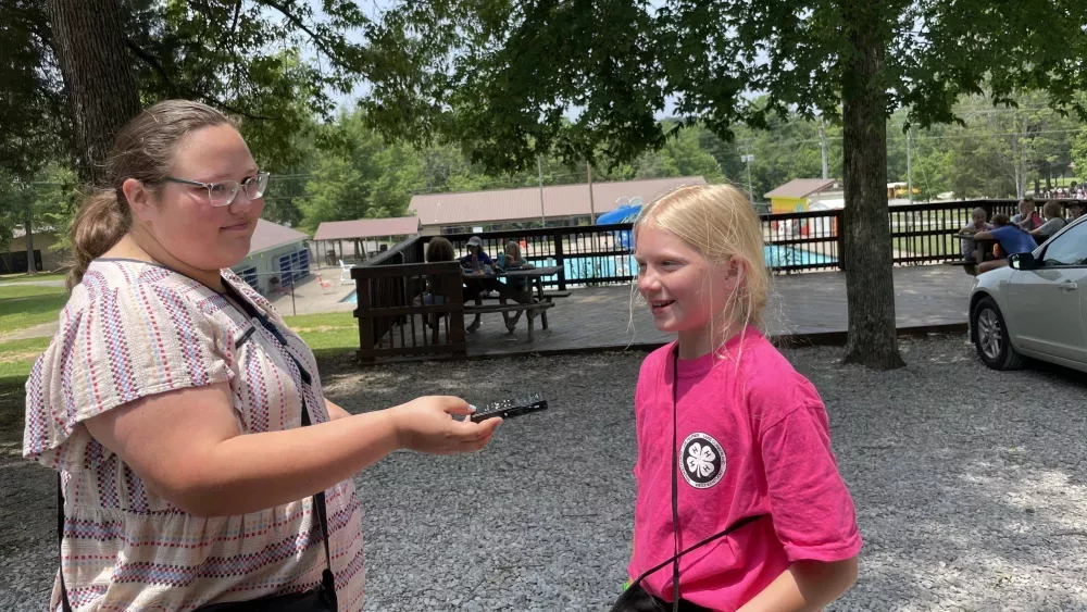 Director And 4-H Campers Discuss Camp Experience | WHVO