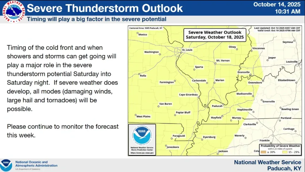 Cold Front Could Bring Storms on Saturday | WHVO