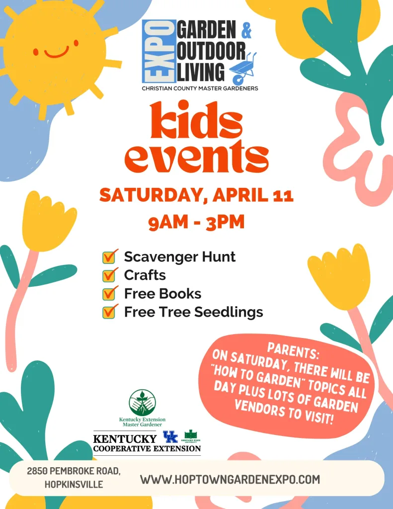 Garden & Outdoor Living Expo Kids Events – WHVO