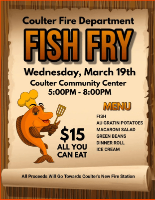 Coulter Fire Department Fish Fry – RadioOnTheGo.com