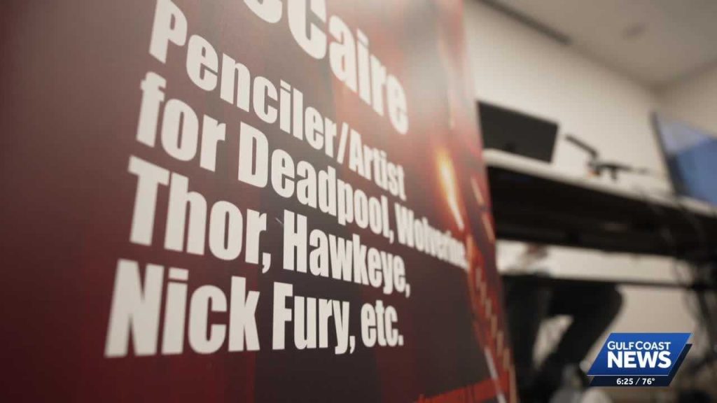 Comics artist inspires kids with his Marvel-ous work | Rock 106.1 ...