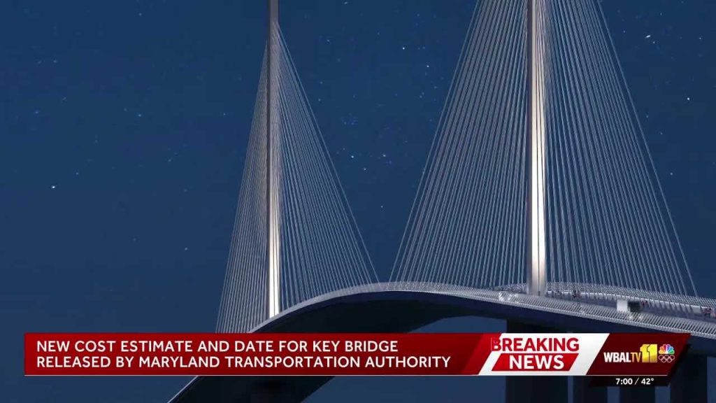 Key Bridge rebuild cost increased, timeline pushed back, officials say ...