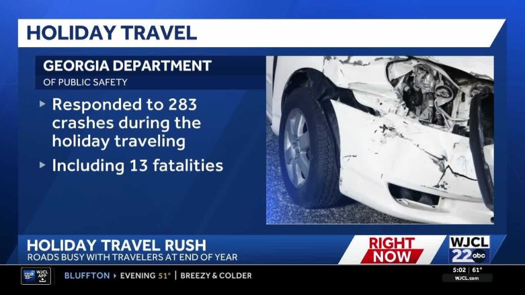 Holiday travel extends into New Year's with busy roads across Georgia ...