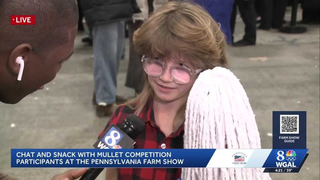 Perfectly sculpted mullets turn heads at Pennsylvania's wildest hair ...