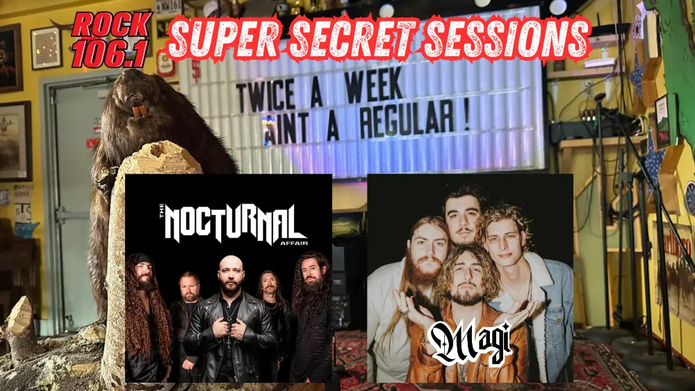 Super Secret Sessions 1 | Rock 106.1 - Savannah's Rock Station