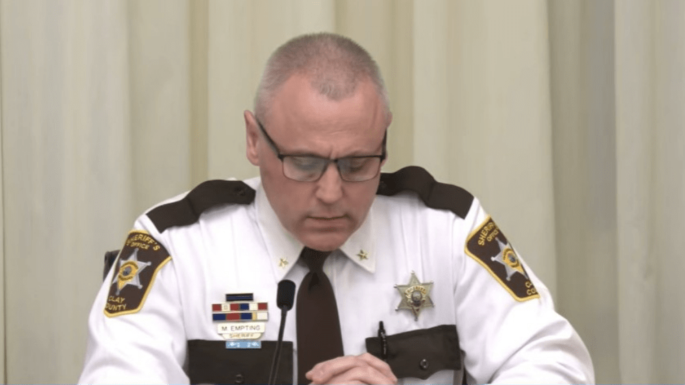 Clay County Sheriff Mark Empting announces reelection bid | The Flag ...