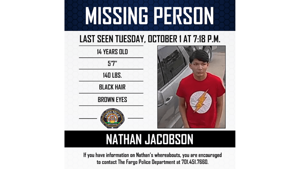 Fargo Police find missing teen | WDAY Radio - AM 970 and FM 93.1