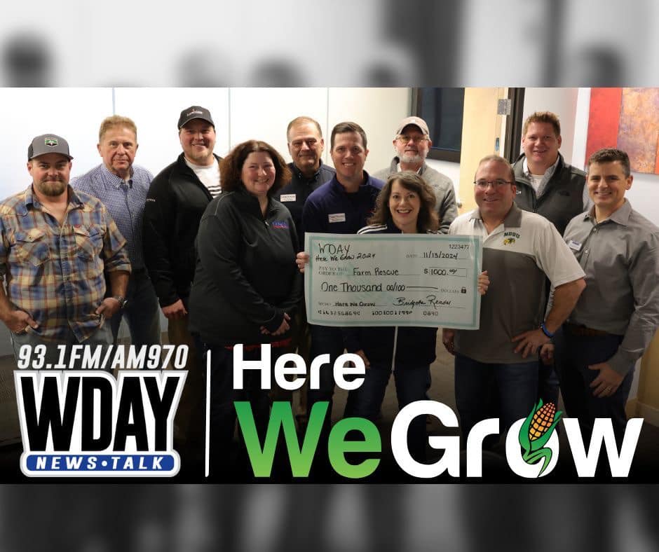 WDAY Radio raises $1,000 for Farm Rescue during the Here We Grow ...