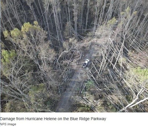 Forest Service Reports Widespread Damage From Helene | WKYK