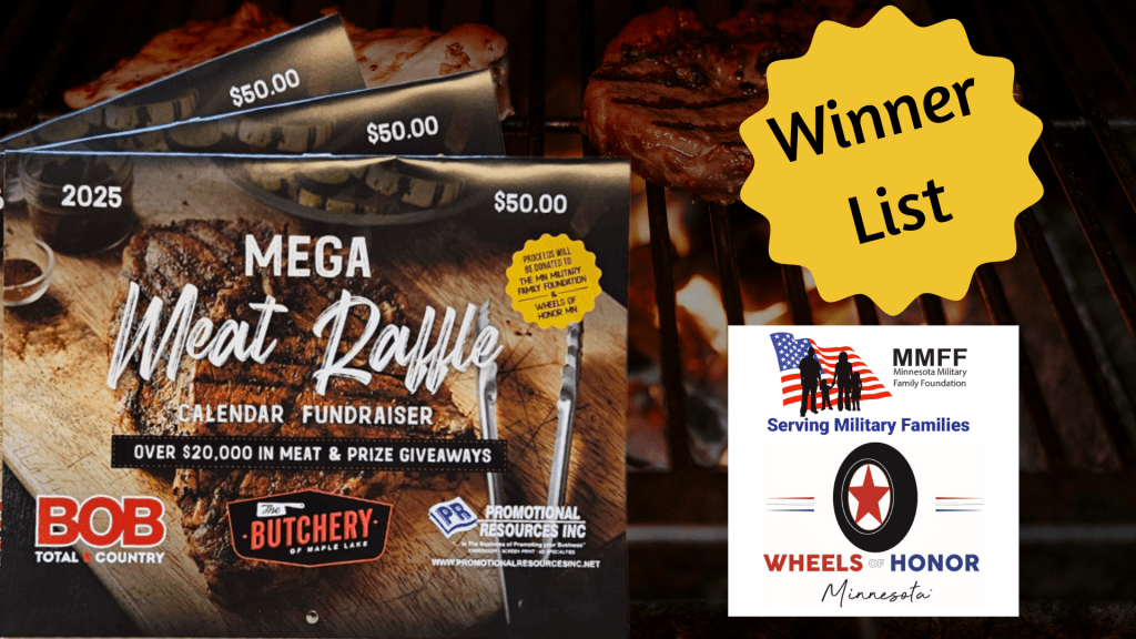 2025 Mega Meat Raffle Calendar Winners | BOB Total Country