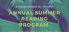 REGISTRATION- Genesis Express’ Annual Summer Reading Camp – WKDZ