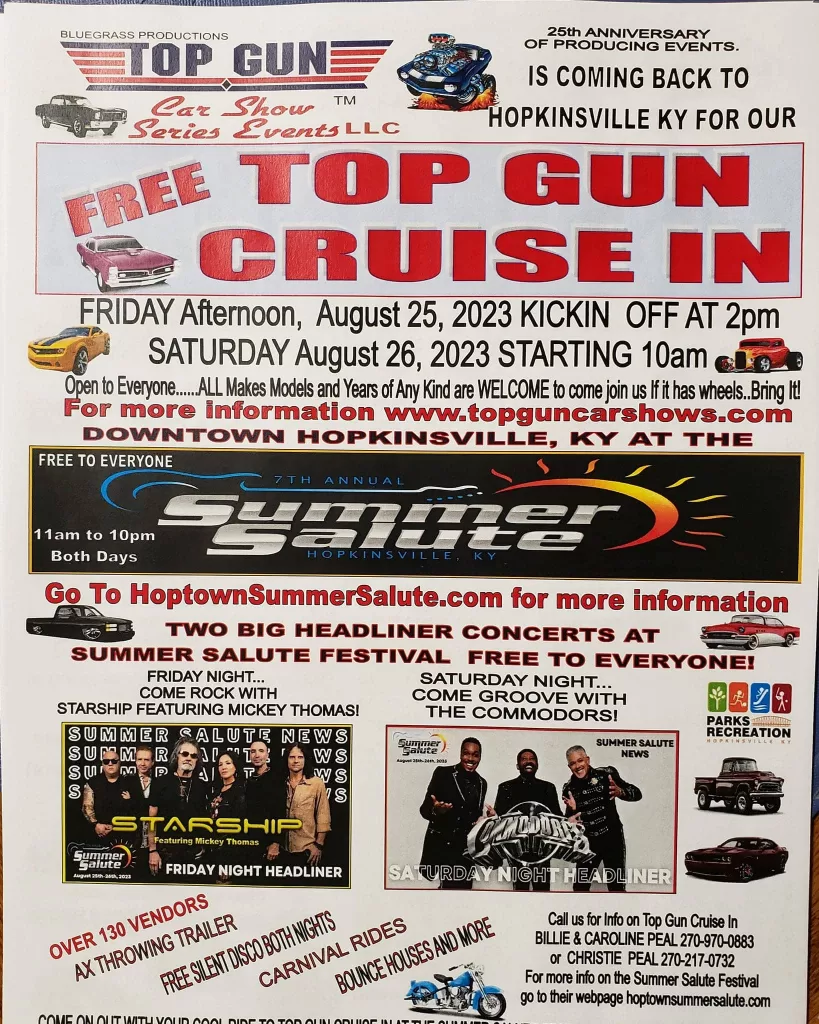 Top Gun Car Show – WKDZ