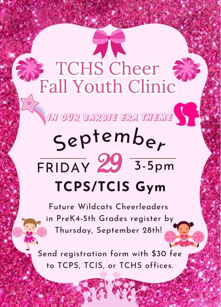 TCHS Fall Cheer Clinic – WKDZ