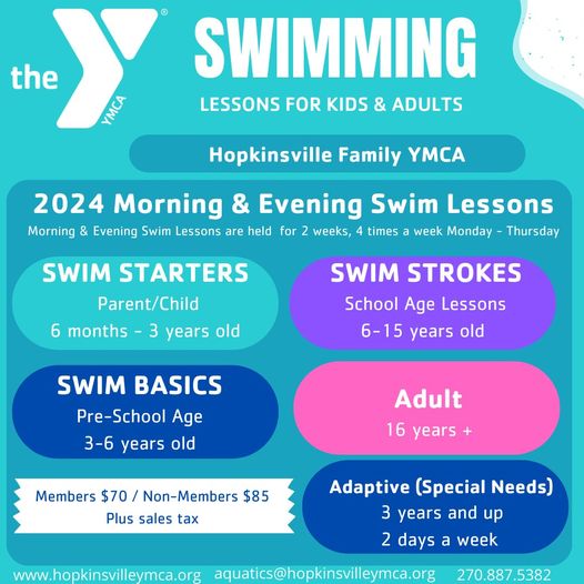 YMCA Swim Lesson Sign-ups – WKDZ