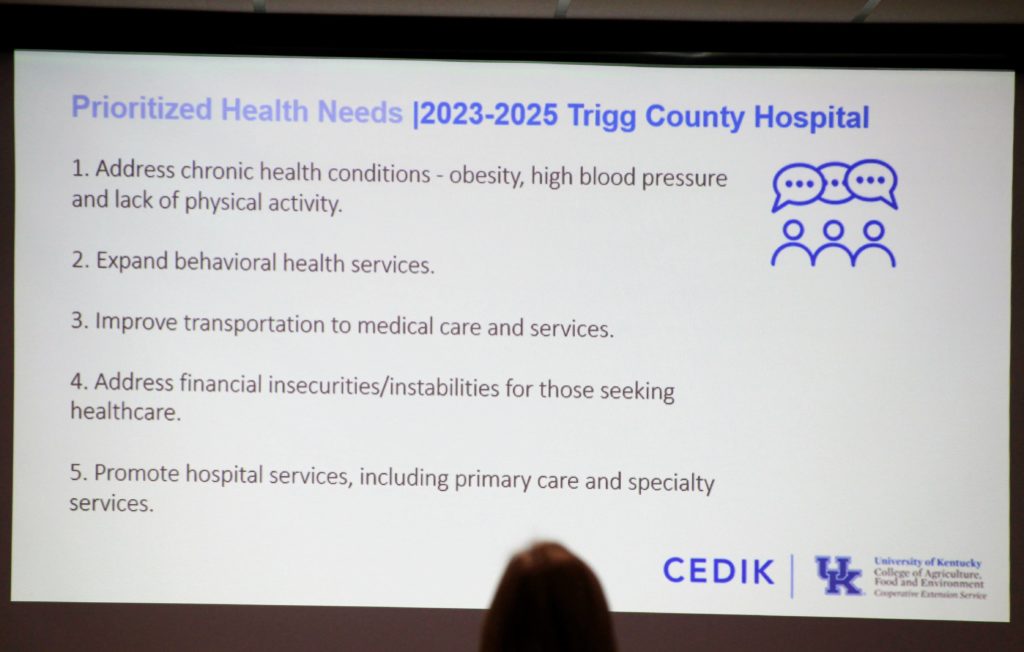 Trigg Hospital Board Reviews Community Needs Assessment | WKDZ