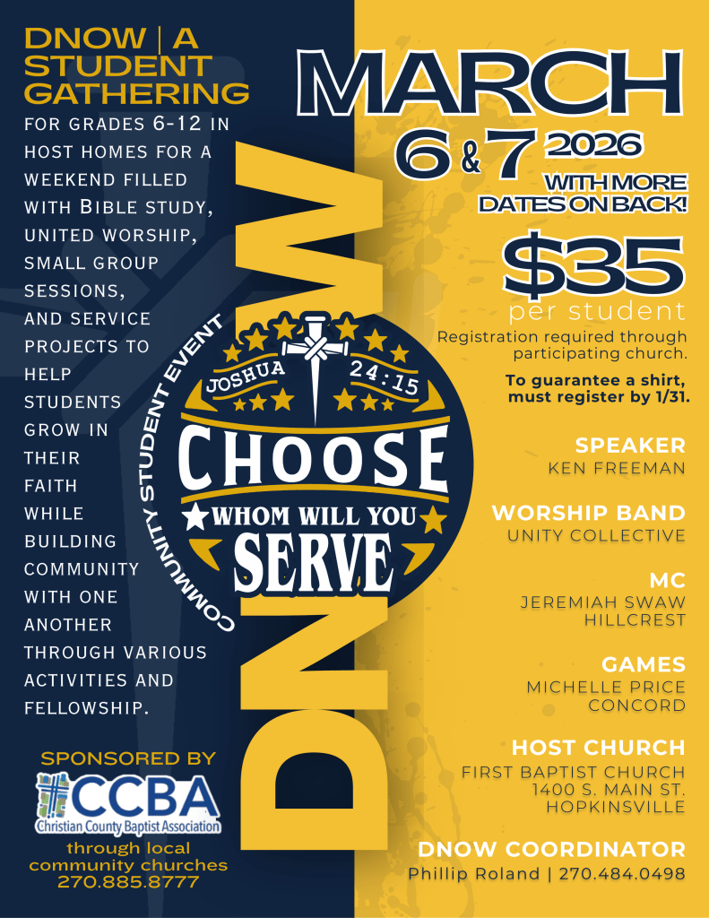 Choose Whom You Will Serve – WKDZ