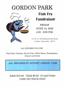 Gordon Park (Crofton) Fish Fry Fundraiser – WPKY