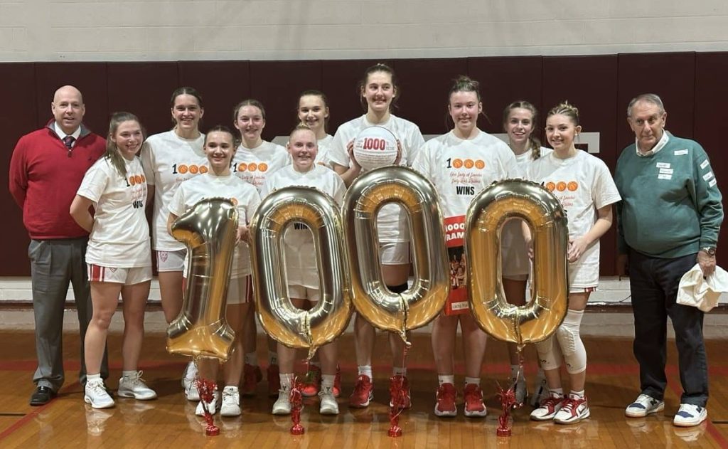 HS Girls' Hoops: Lourdes routs Tri-Valley for program's 1,000th victory ...