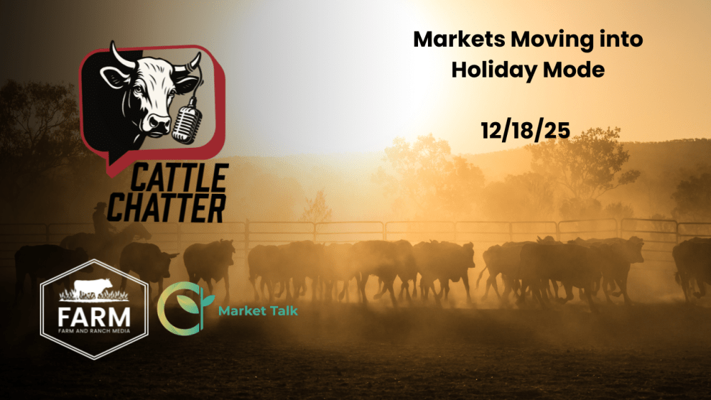 Markets Moving into Holiday Mode 12/18/25 Cattle Chatter – American Ag ...