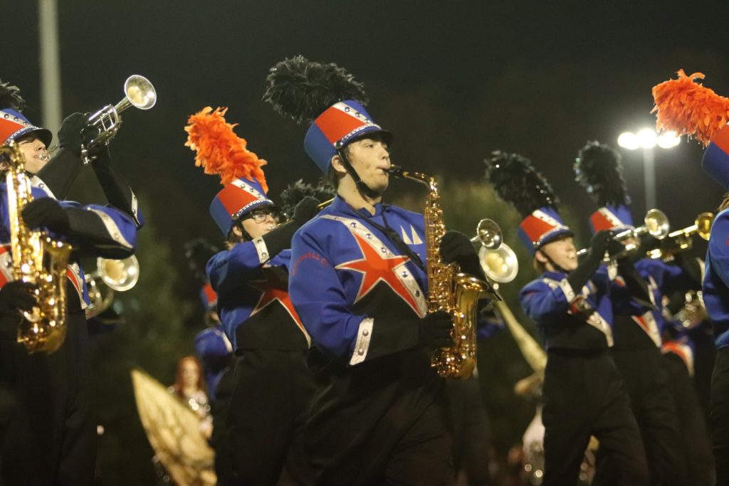 Marching Marshals perform final halftime show of the 2023 season ...