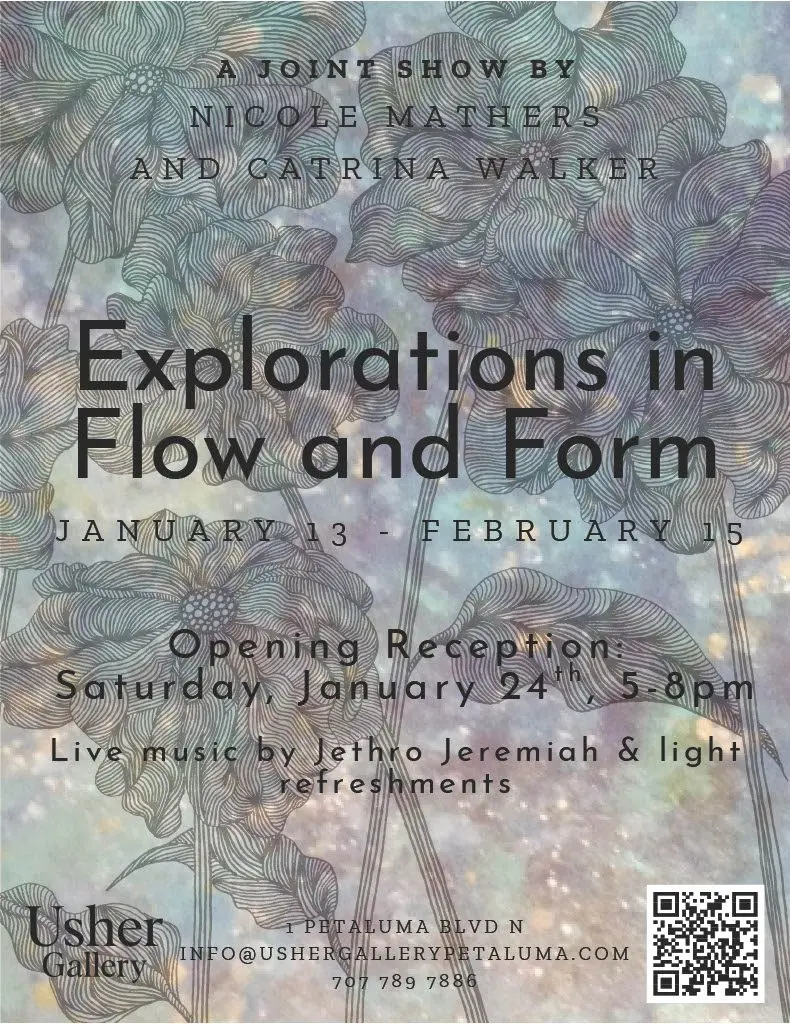 Opening Reception: Usher Gallery presents Explorations of Flow and Form ...
