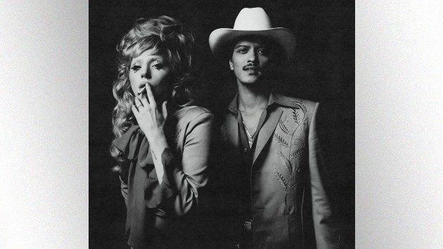 Lady Gaga joins Bruno Mars onstage in LA for first live performance of ...