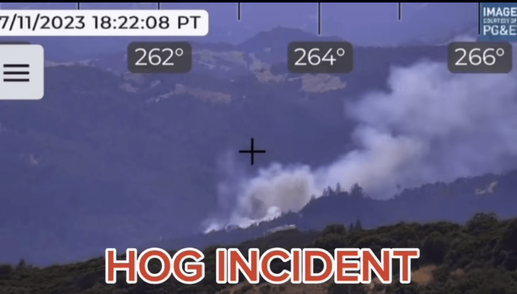 Hog Fire Near Cloverdale Contained at 4-Acres | KRSO 103.5FM 96.9FM ...