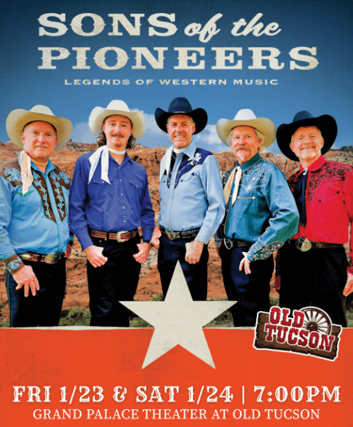 Sons of the Pioneers @ OLD TUCSON – 93.3 HANK FM