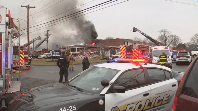 Massive fire erupts after apparent explosion at nursing home in ...