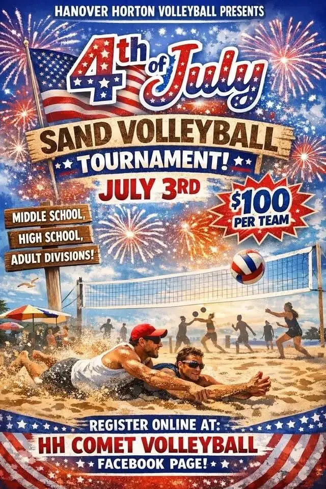 Sand Volleyball Tournament, Hanover-Horton 4th of July Weekend – NewsTalk