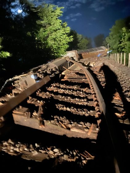 Dozens of Rail Cars Derail Along Kentucky County Line; Hazmat Threat ...