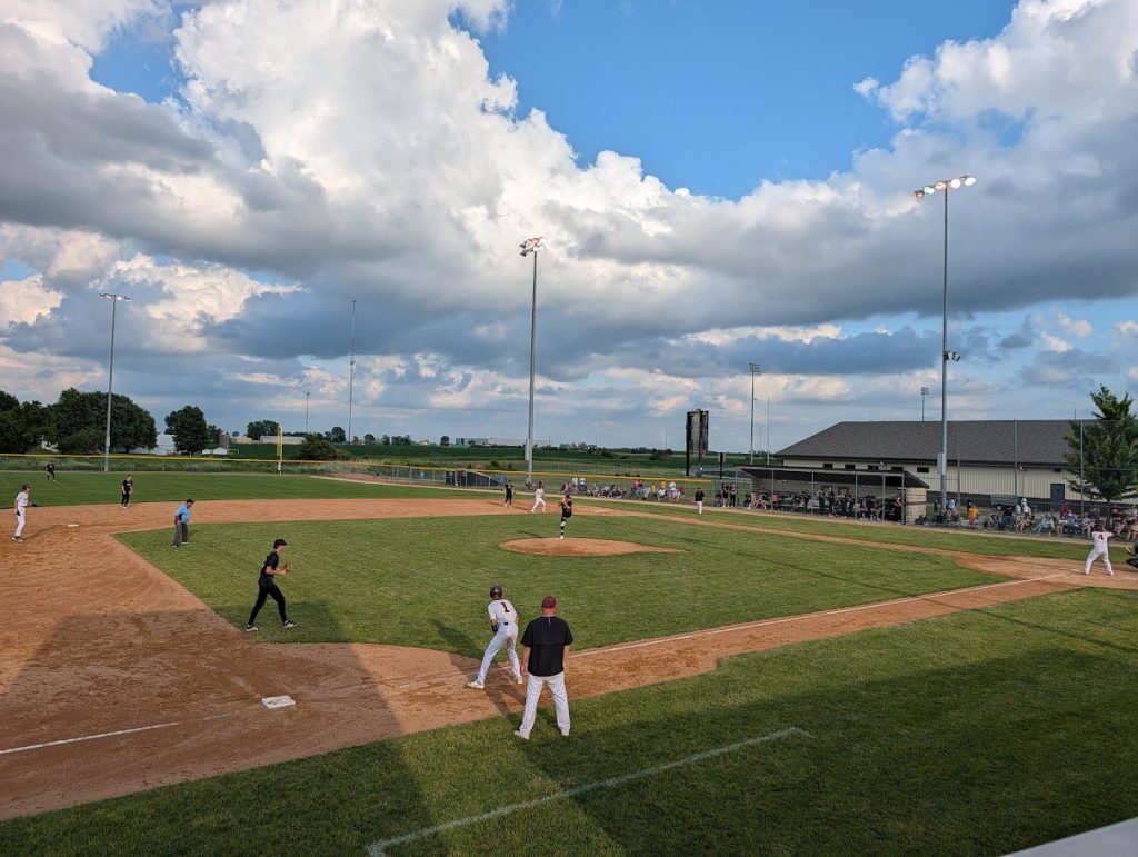 Pella Baseball Team Takes Advantage of Free Bases in Lopsided Game One ...