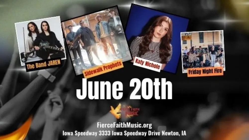 Fierce Faith Music Festival At Iowa Speedway Today | KNIA - KRLS