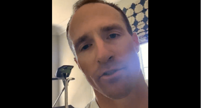 WATCH: Drew Brees Welcomes Cesar Ruiz to the Team | Big 102.1 KYBG-FM