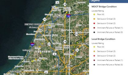 Website Lists MI Bridges And Their Conditions | News/Talk/Sports 94.9 WSJM