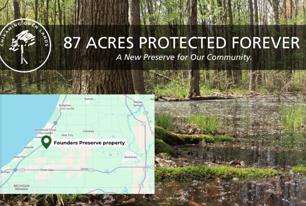 Chikaming Open Lands announces new preserve in Chikaming Township ...
