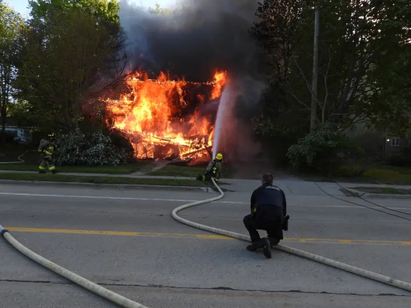 Firefighters respond to major house fire in South Haven | News/Talk ...