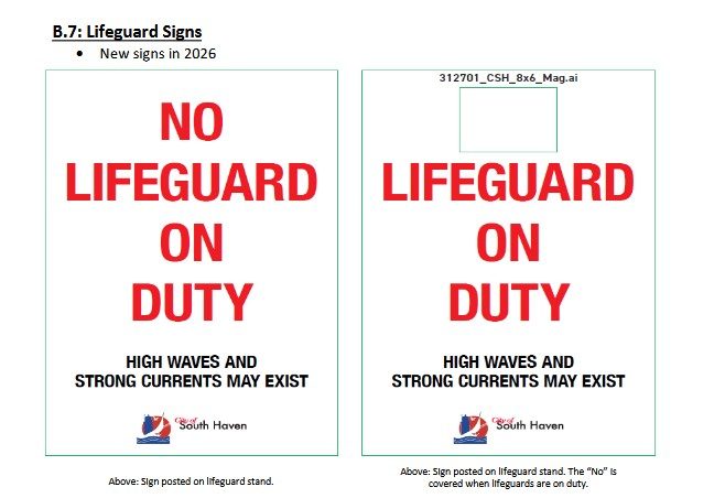 South Haven updates beach safety plan to reflect return of lifeguards ...